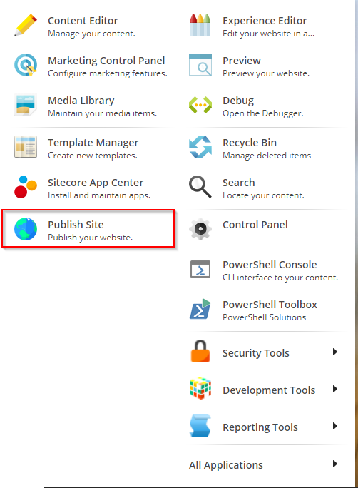 How to disable full site publish in Sitecore – Byteium.com How to disable full site publish in Sitecore – Byteium.com